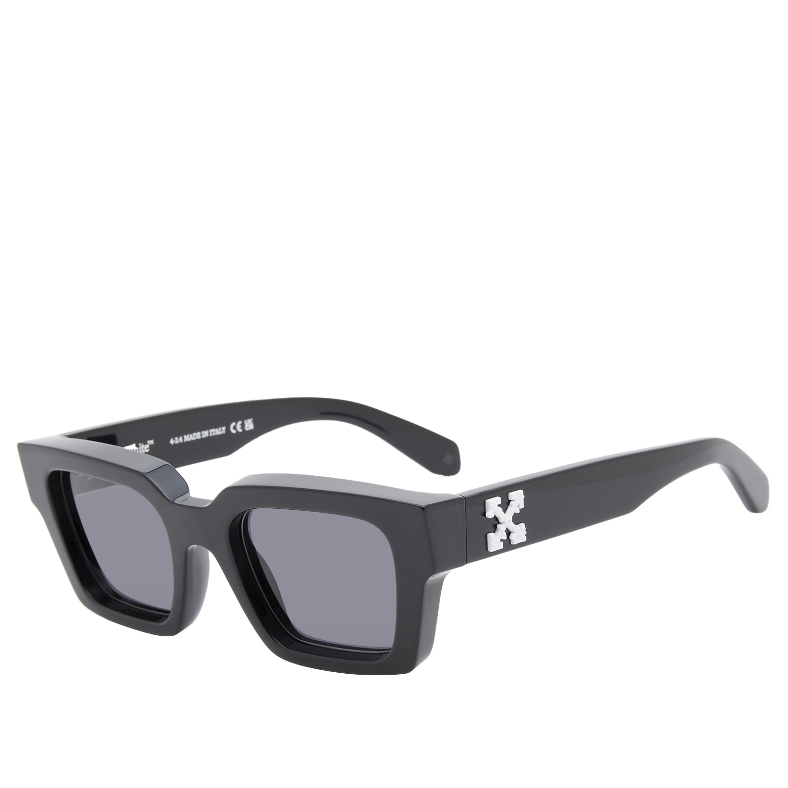 Off-White Virgil Sunglasses Black & Dark Grey | END. (US)