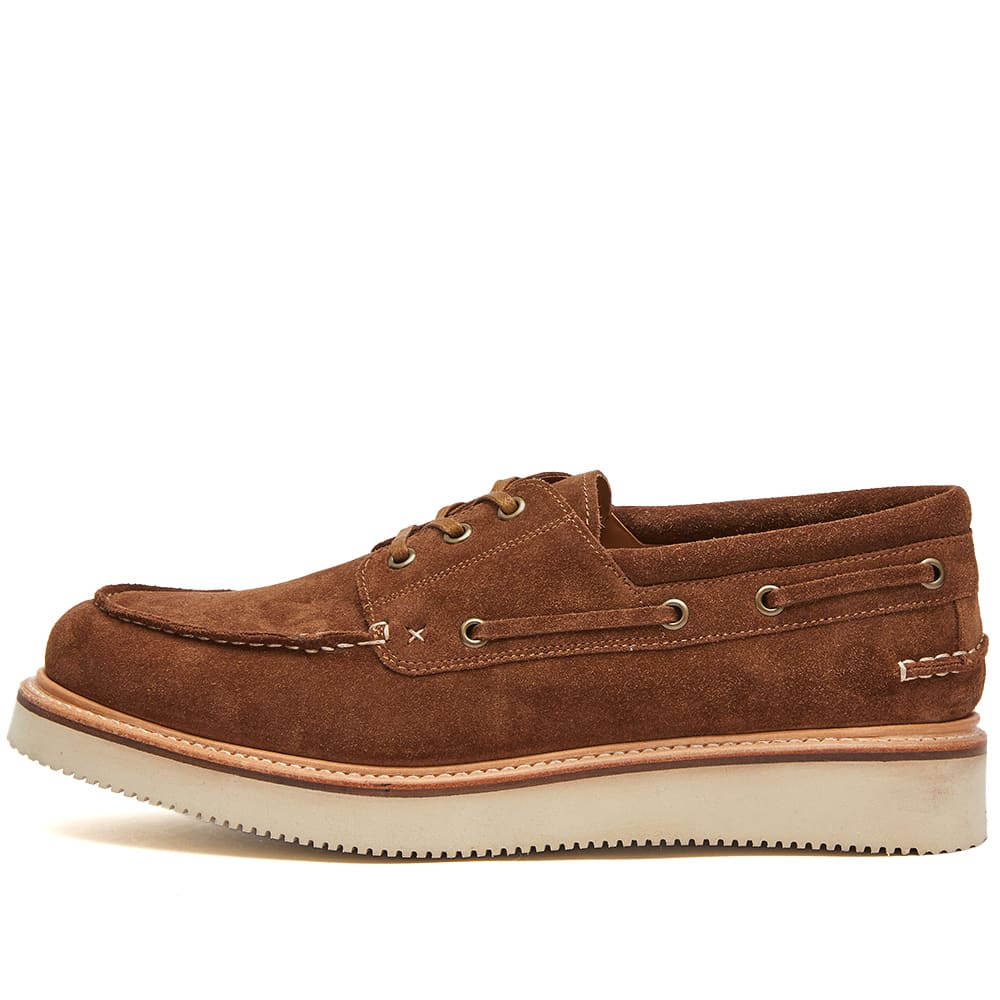 EasyMoc Rockland 3-Eye Shoe Snuff Suede | END. (SG)
