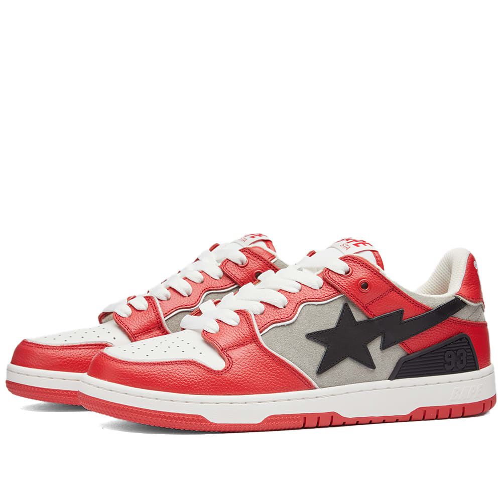 A Bathing Ape SK8 STA M2 Red | END.