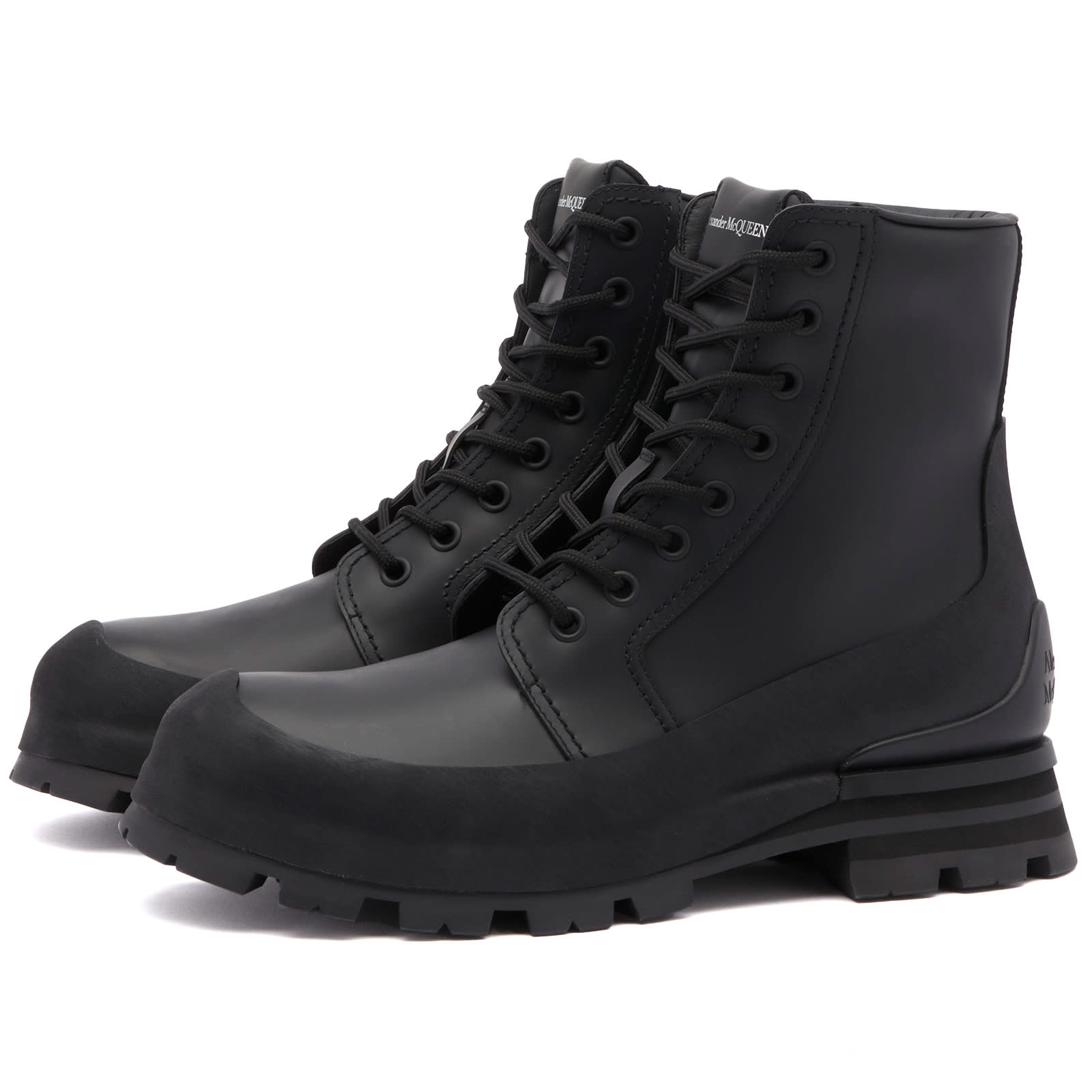 Alexander McQueen Stack Boot Black | END.