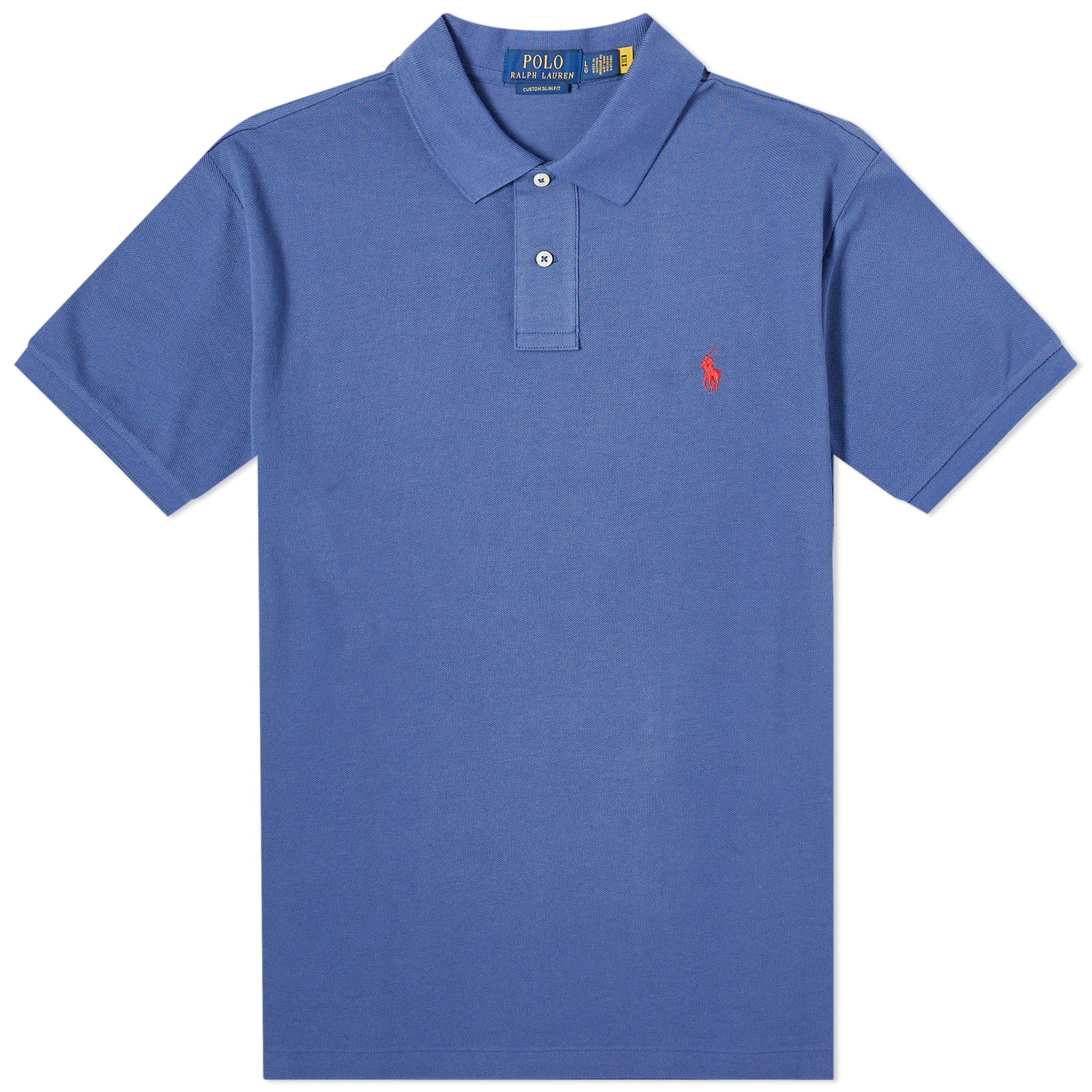 Polo Ralph Lauren Custom Fit Polo Shirt Old Royal | END. (JP)