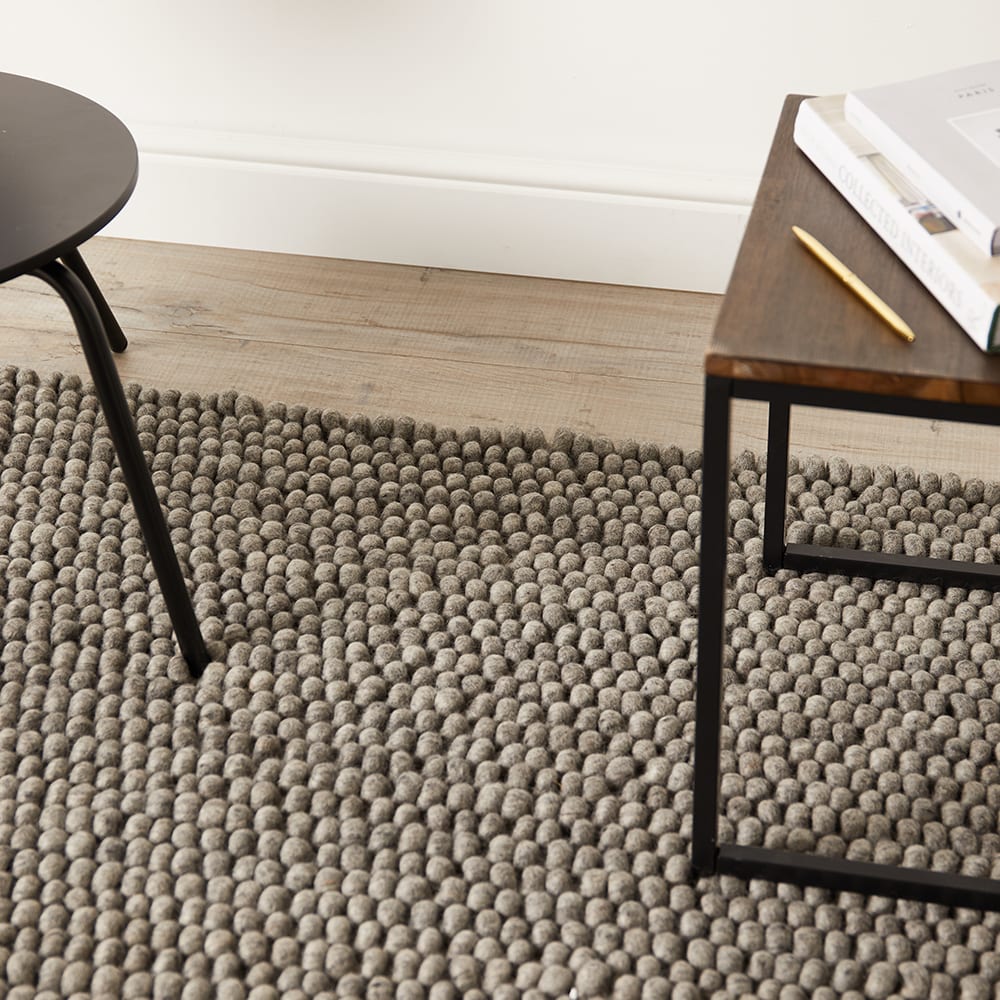 HAY Peas Rug - 140x200cm Medium Grey | END. (AU)