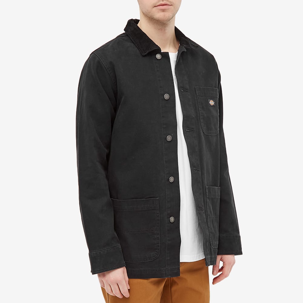 Dickies Duck Canvas Chore Jacket Stone Washed Black | END. (Europe)