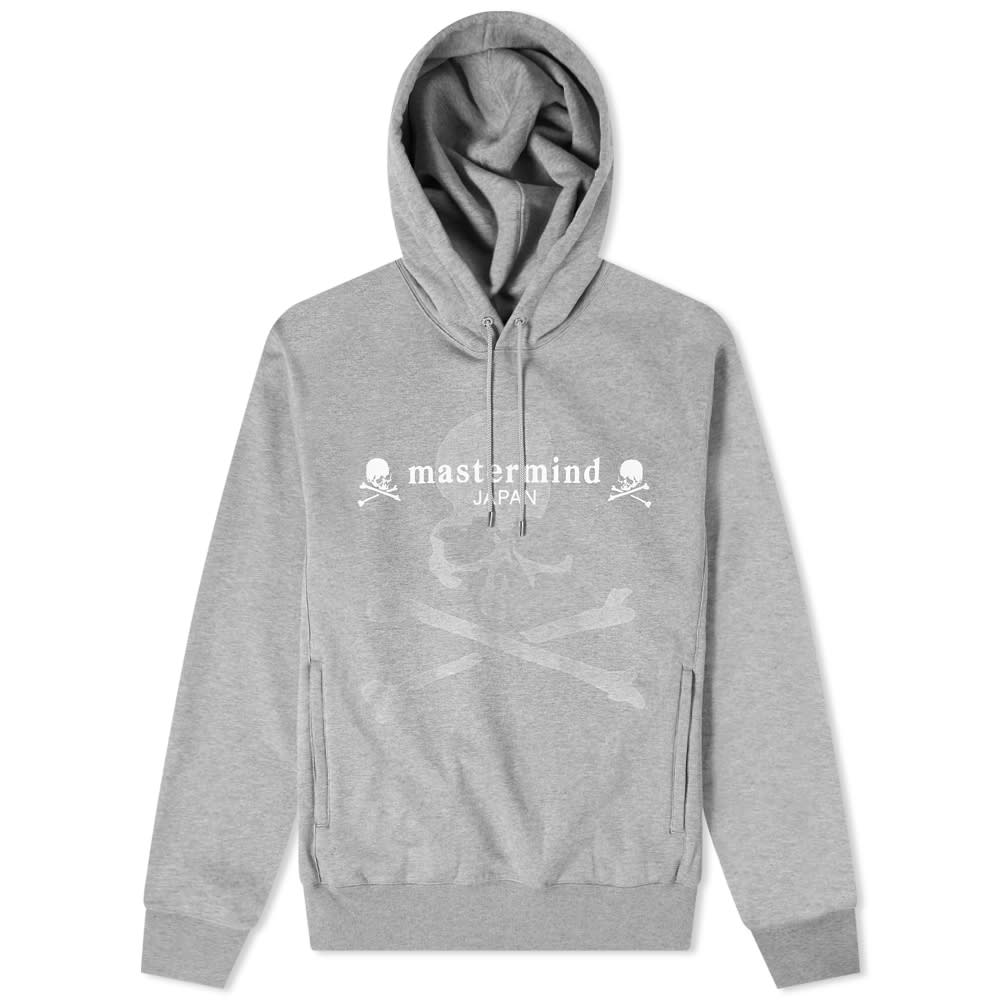 mastermind JAPAN Flash Logo Hoodie Top Grey | END. (US)
