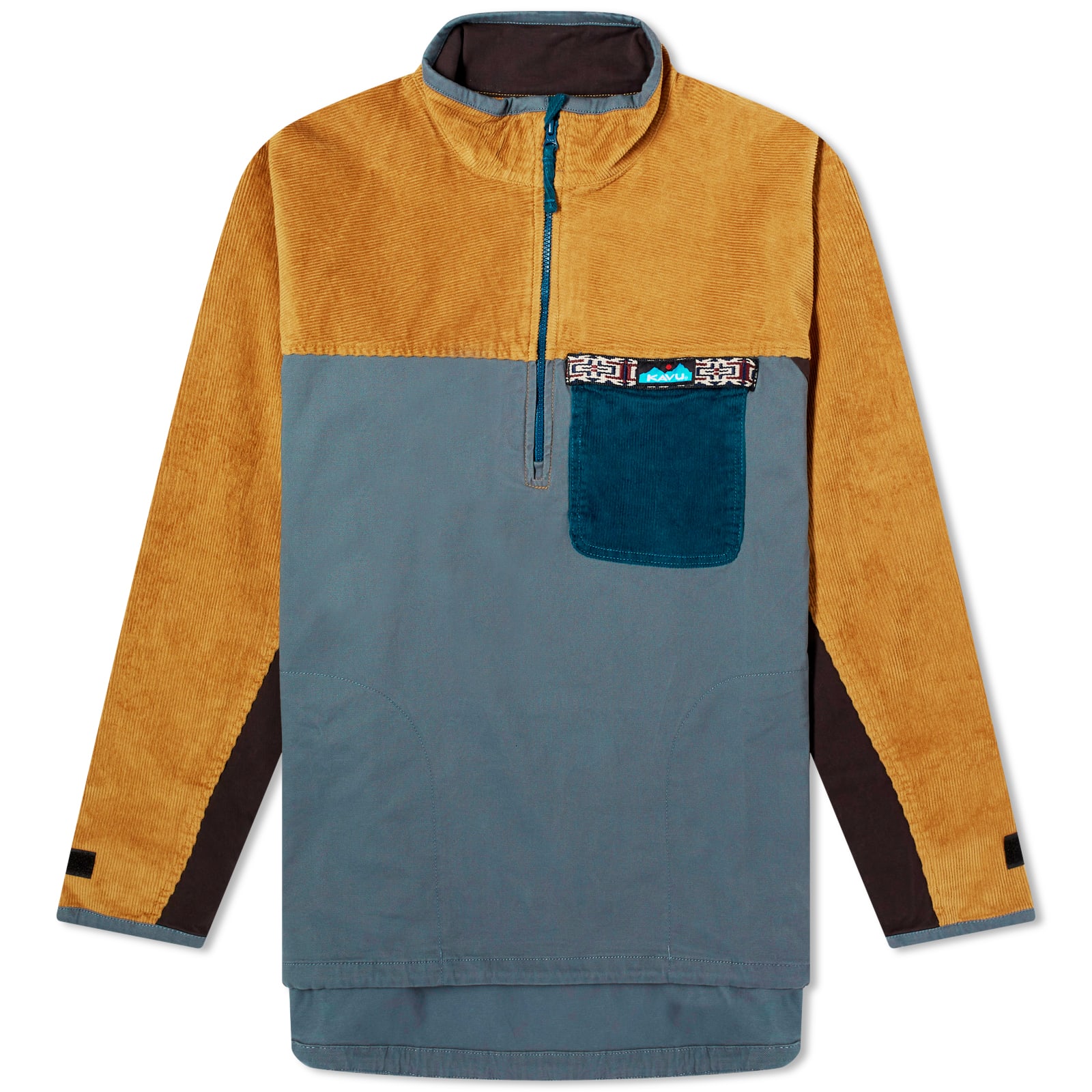 KAVU Throwshirt Flex Half Zip Jacket Bend Blend | END. (GB)