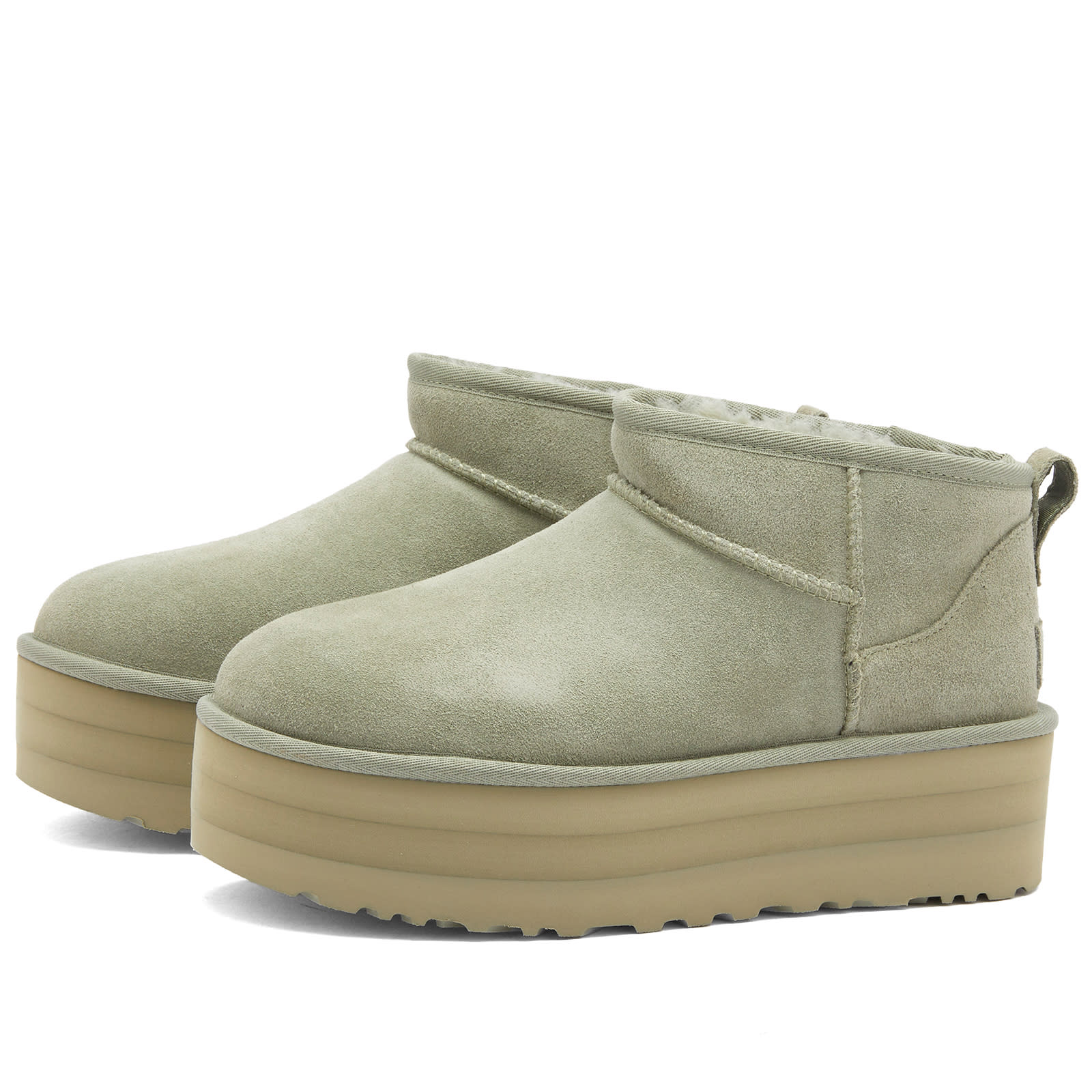 UGG Classic Ultra Mini Platform Boot Shaded Clover | END.