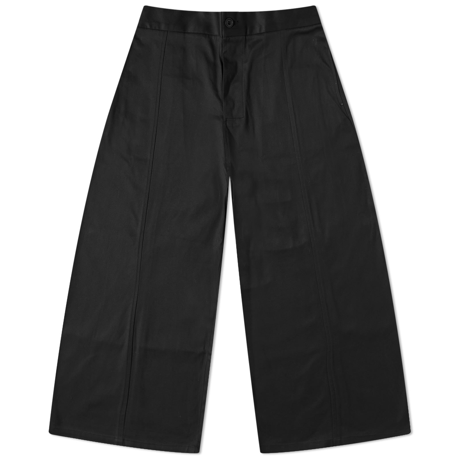 Sage Nation Cropped Welt Trouser Black | END.