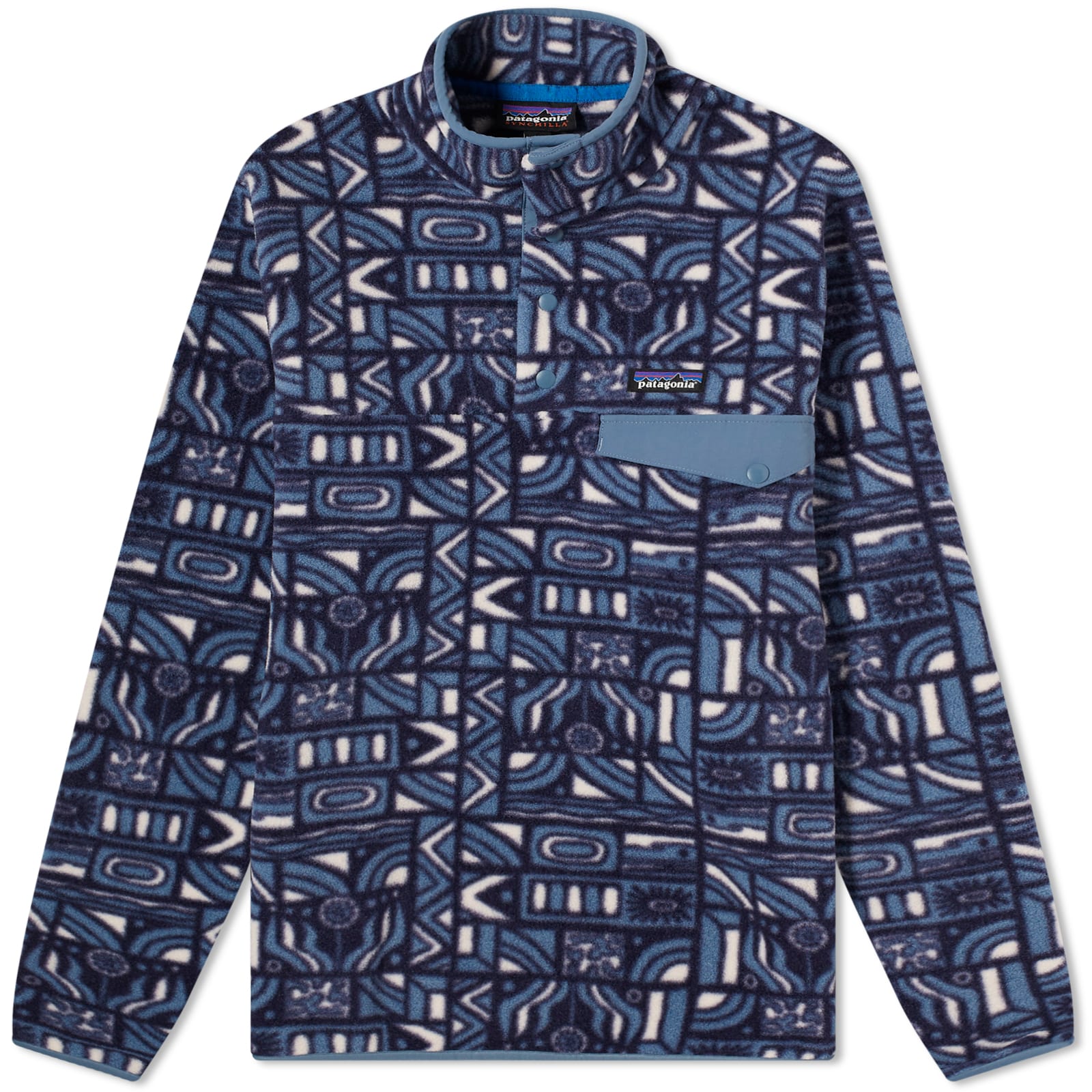 Patagonia Lightweight Synchilla Snap-T Pullover Fleece New Visions: New ...