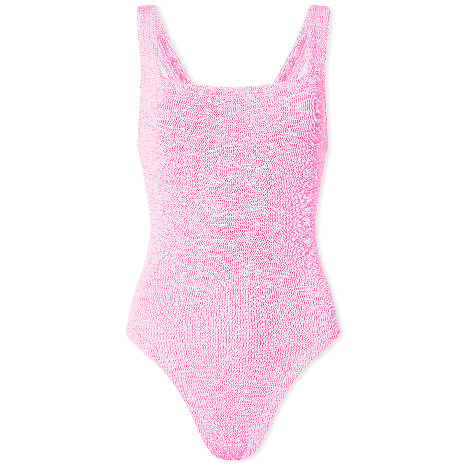 Hunza G Square Neck Swimsuit Bubblegum | END. (KR)
