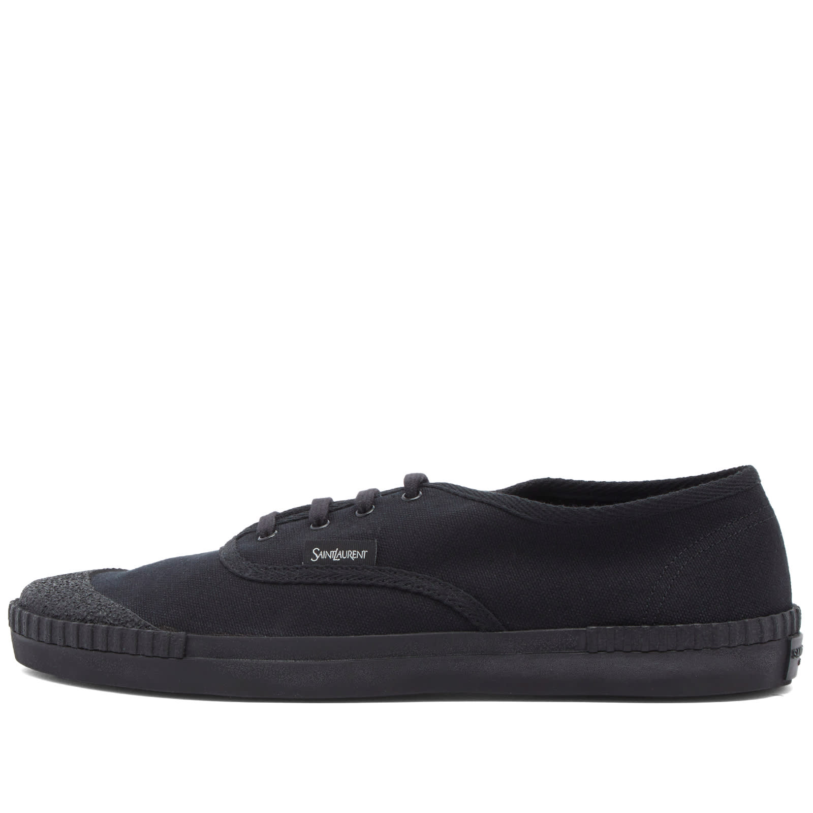 Saint Laurent Verano Canvas Plimsole Black | END. (GB)