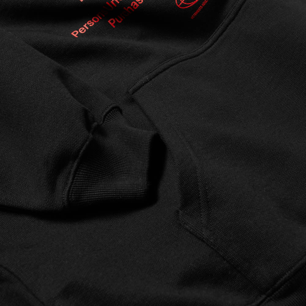 VETEMENTS Oversized 18+ Restricted Hoody Black | END.