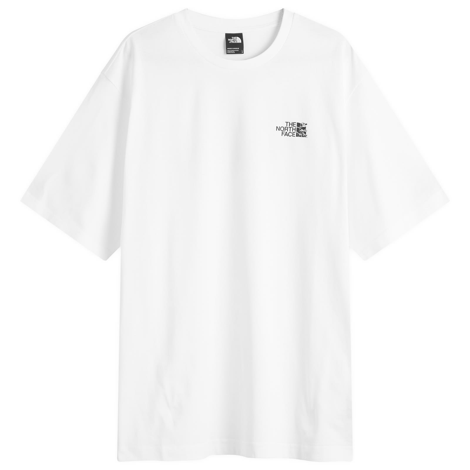 The North Face Run Graphic Relaxed T-Shirt Tnf White | END. (US)