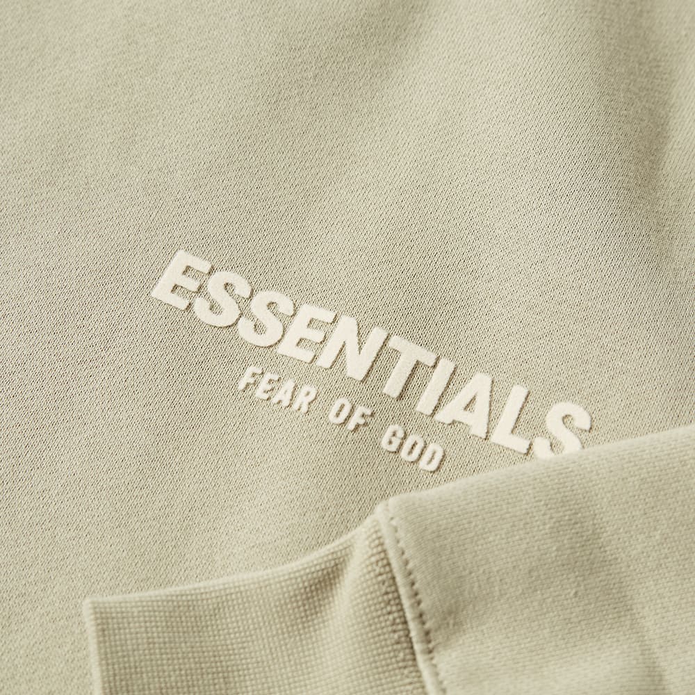 Fear of God ESSENTIALS Logo Popover Hoody Seafoam | END. (KR)