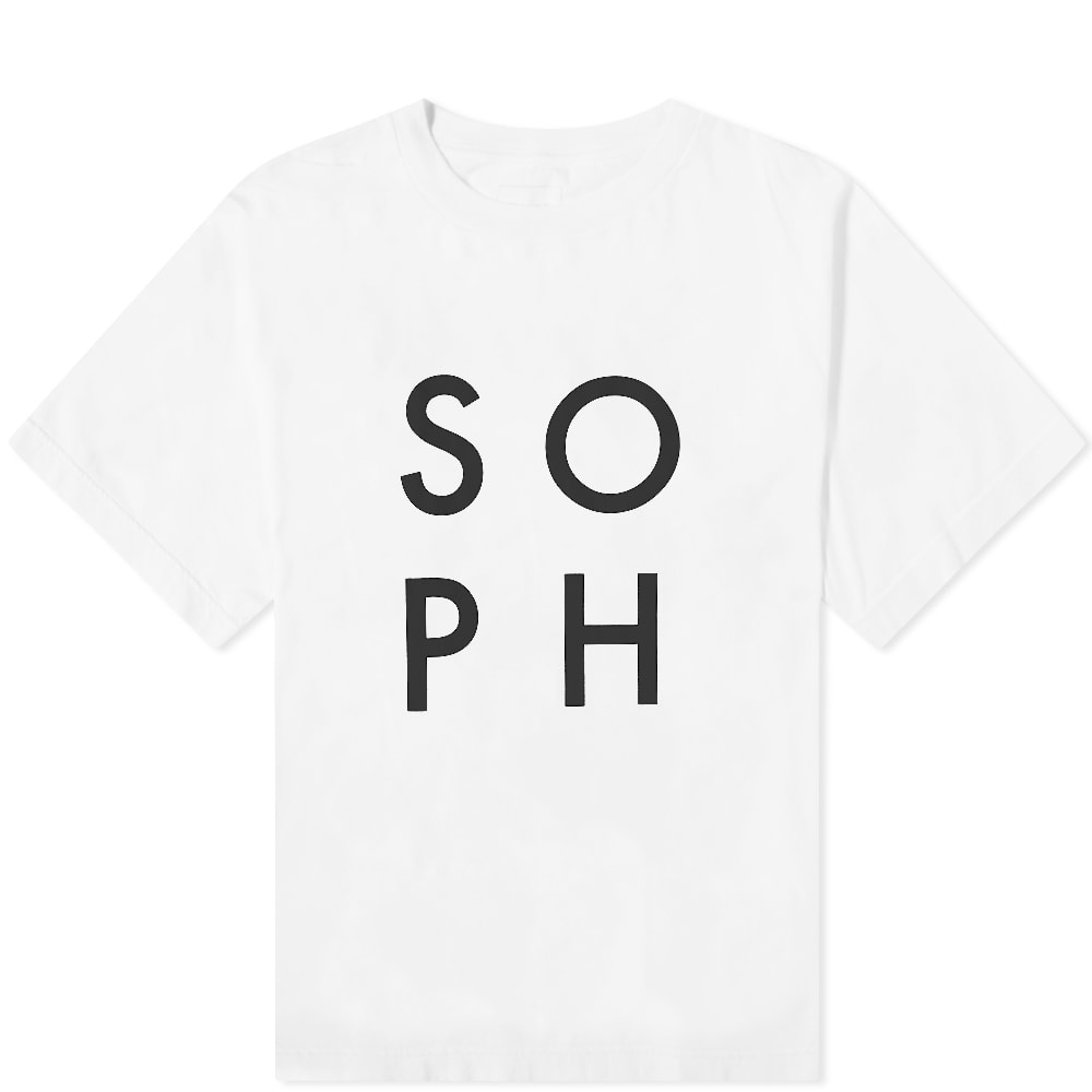 SOPHNET. Letters Graphic T-Shirt White | END. (GB)