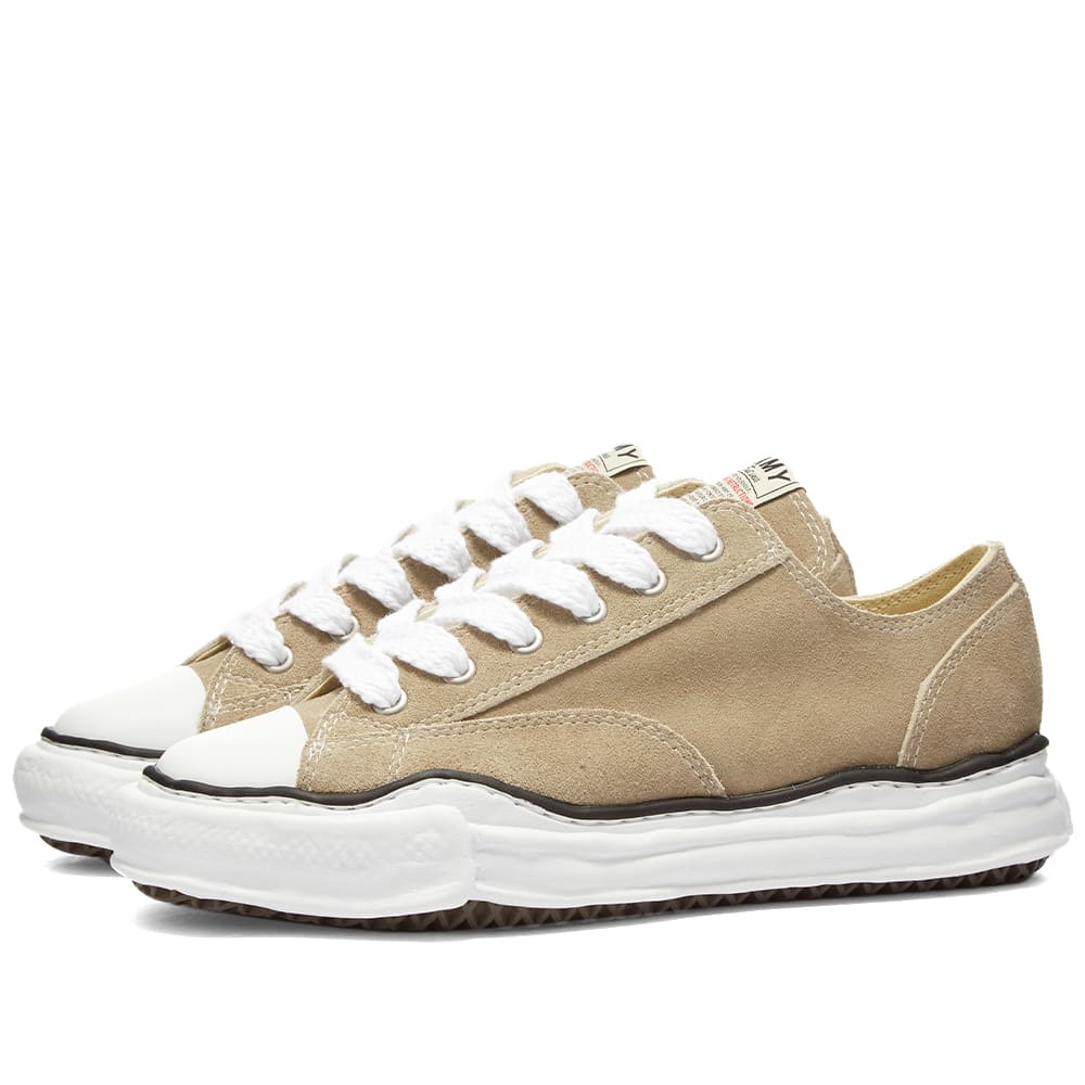Maison MIHARA YASUHIRO Peterson Original Low Top Suede Sneaker Beige ...