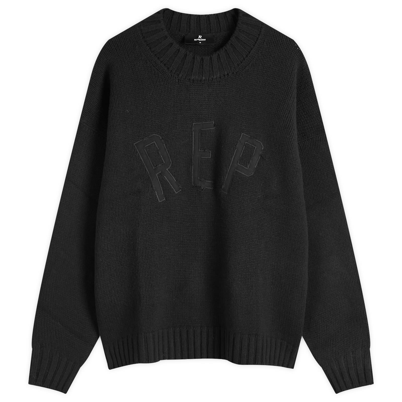 Represent Rep Knit Jumper Black | END. (GB)