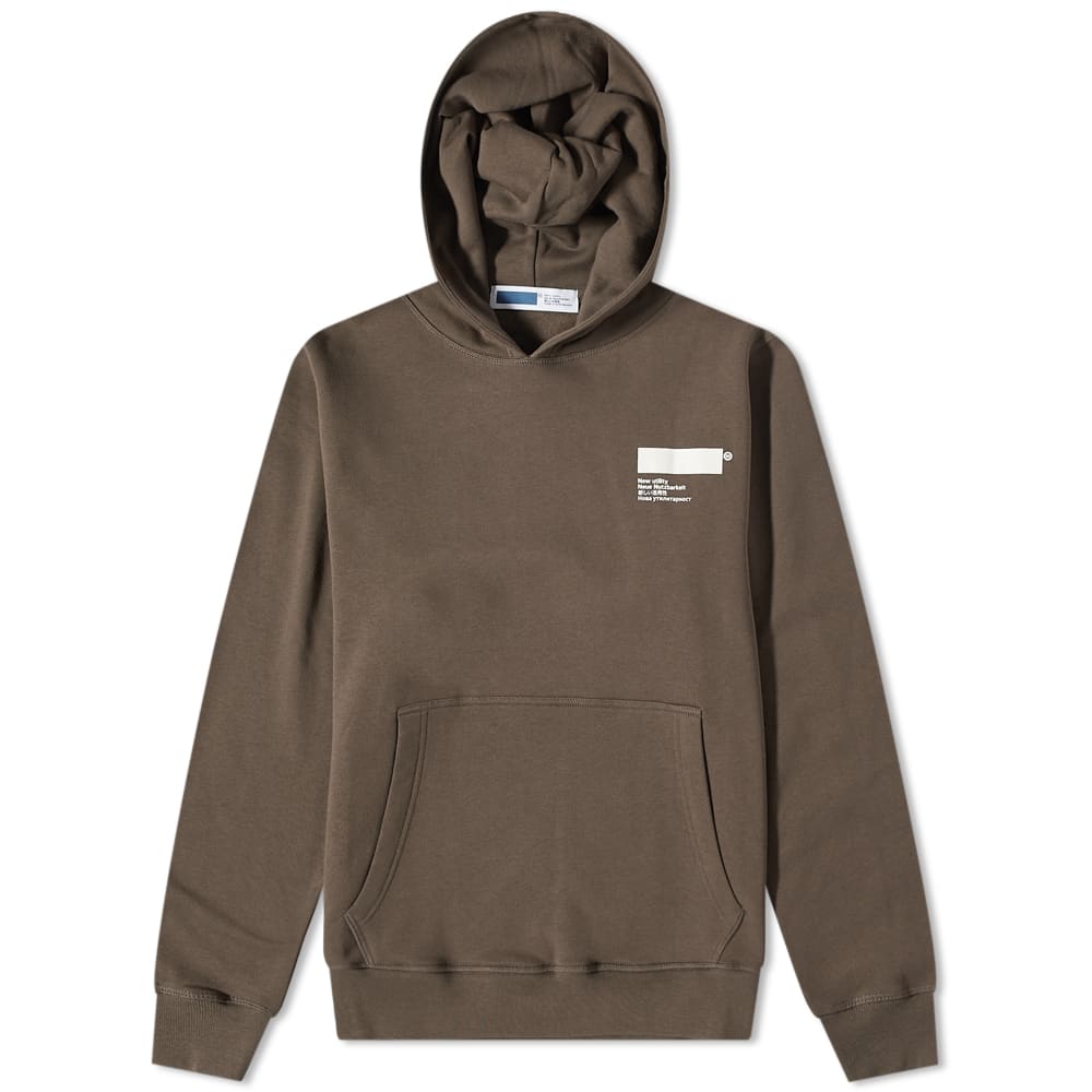 AFFXWRKS Standardised Hoodie Olive & Phosphorescent | END.