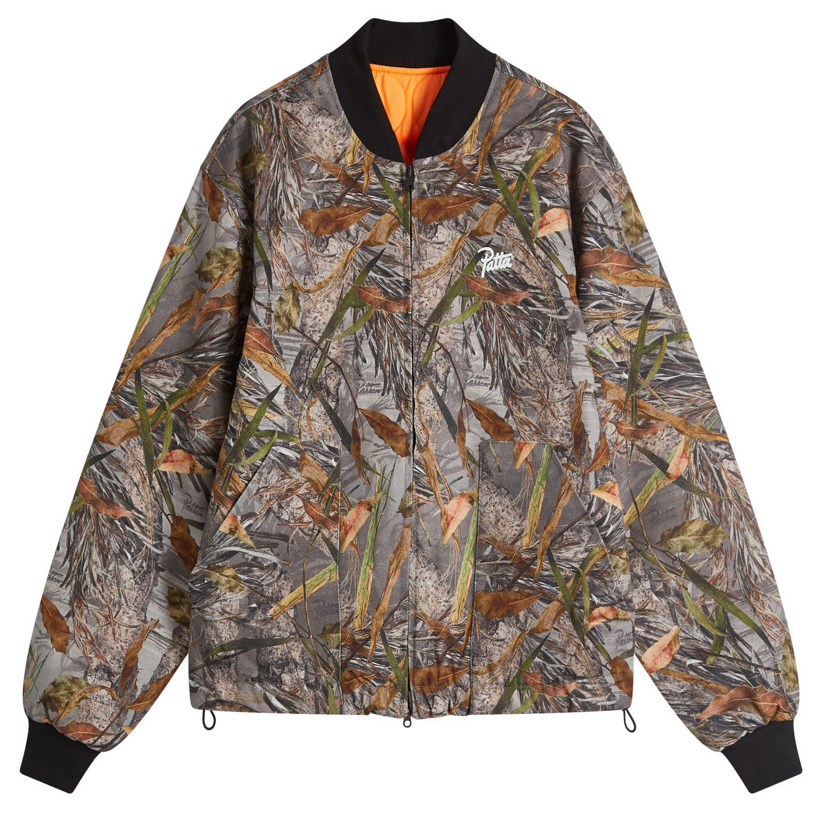 Patta Nature Print Reversible Bomber Jacket Nature Print | END. (US)