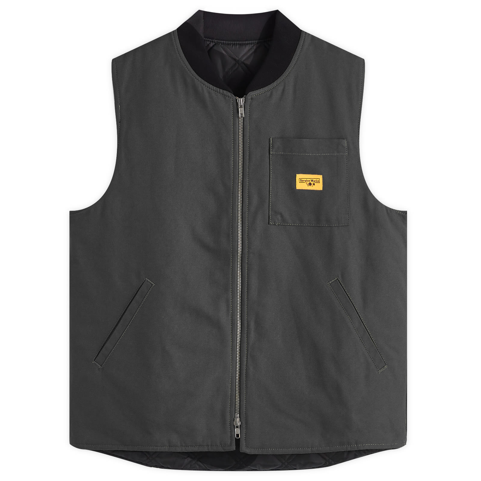 Service Works Padded Work Vest Black | END. (GB)