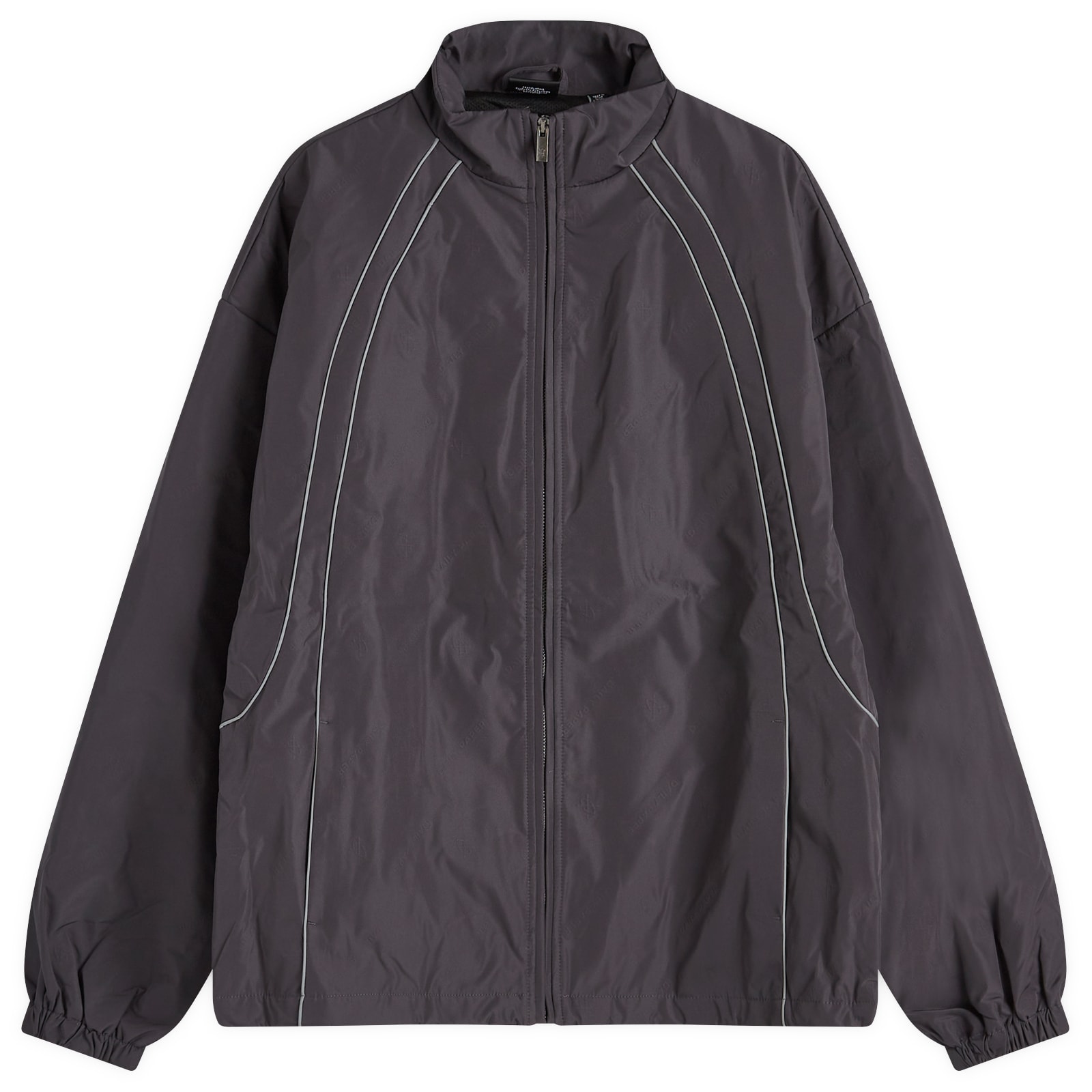 Daily Paper Taye Logo Track Jacket Obsidian Black | END. (US)