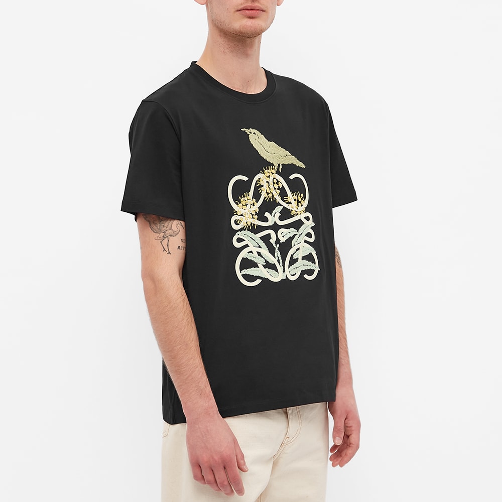 Loewe Herbarium Anagram Tee Black & Multi | END. (CN)