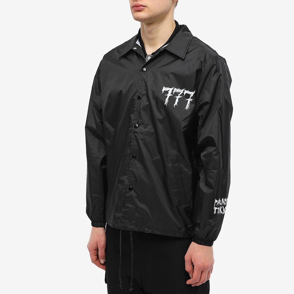 Wacko Maria Neck Face Anniversary Coach Jacket Black | END. (TW)