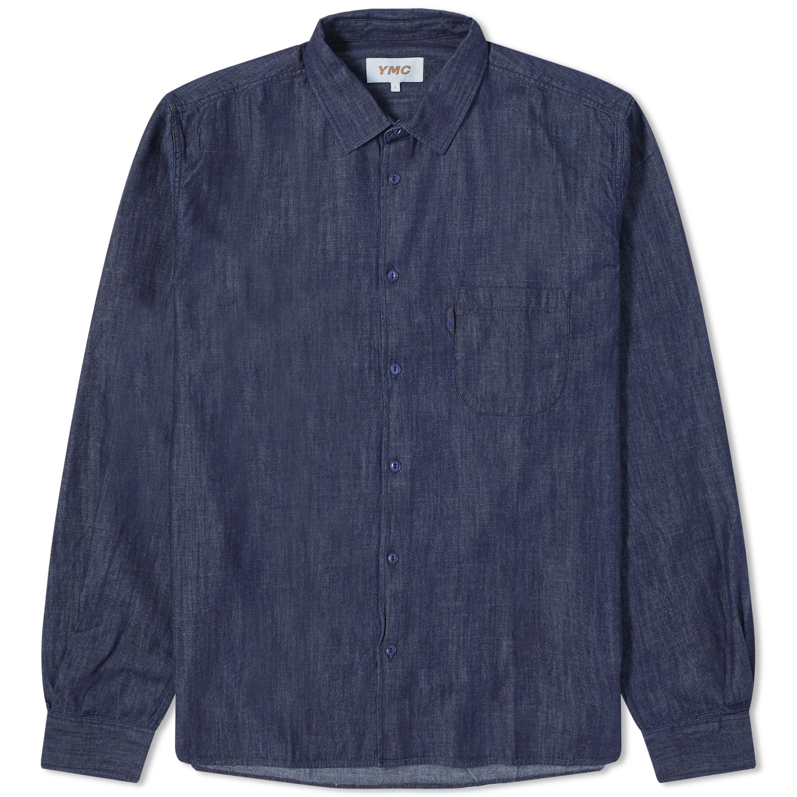 YMC Curtis Shirt Dark Indigo | END. (US)