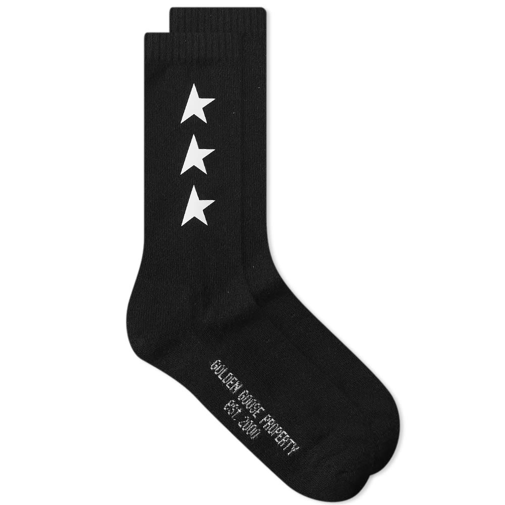 Golden Goose Star Sock Black & White | END. (JP)