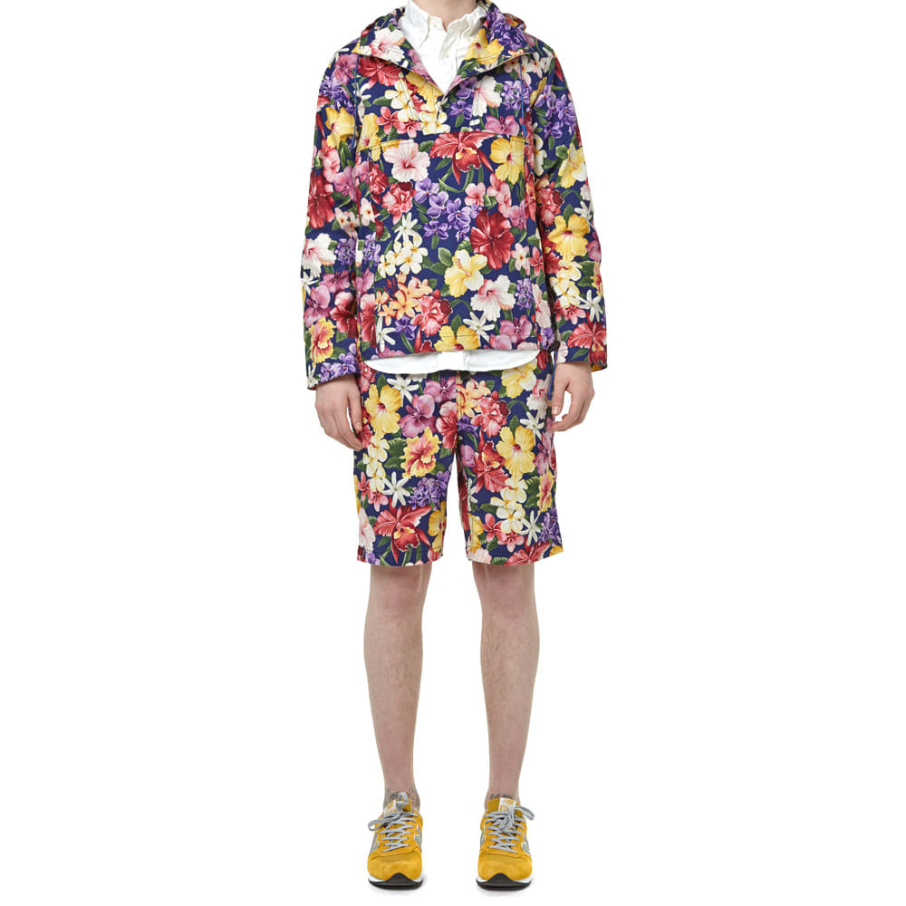 Monitaly Webbing Short 80s Floral Navy | END.