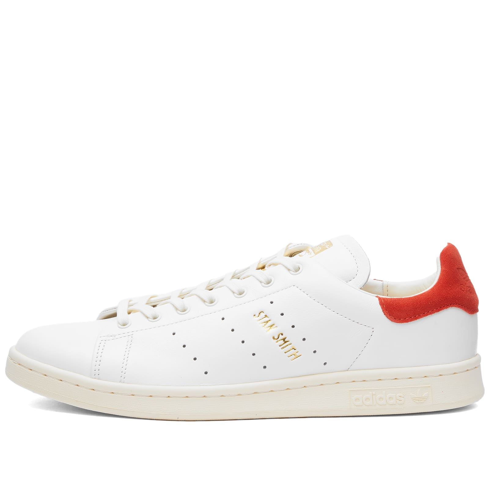 Adidas Stan Smith Lux Cloud White, Cream White & Red | END. (US)