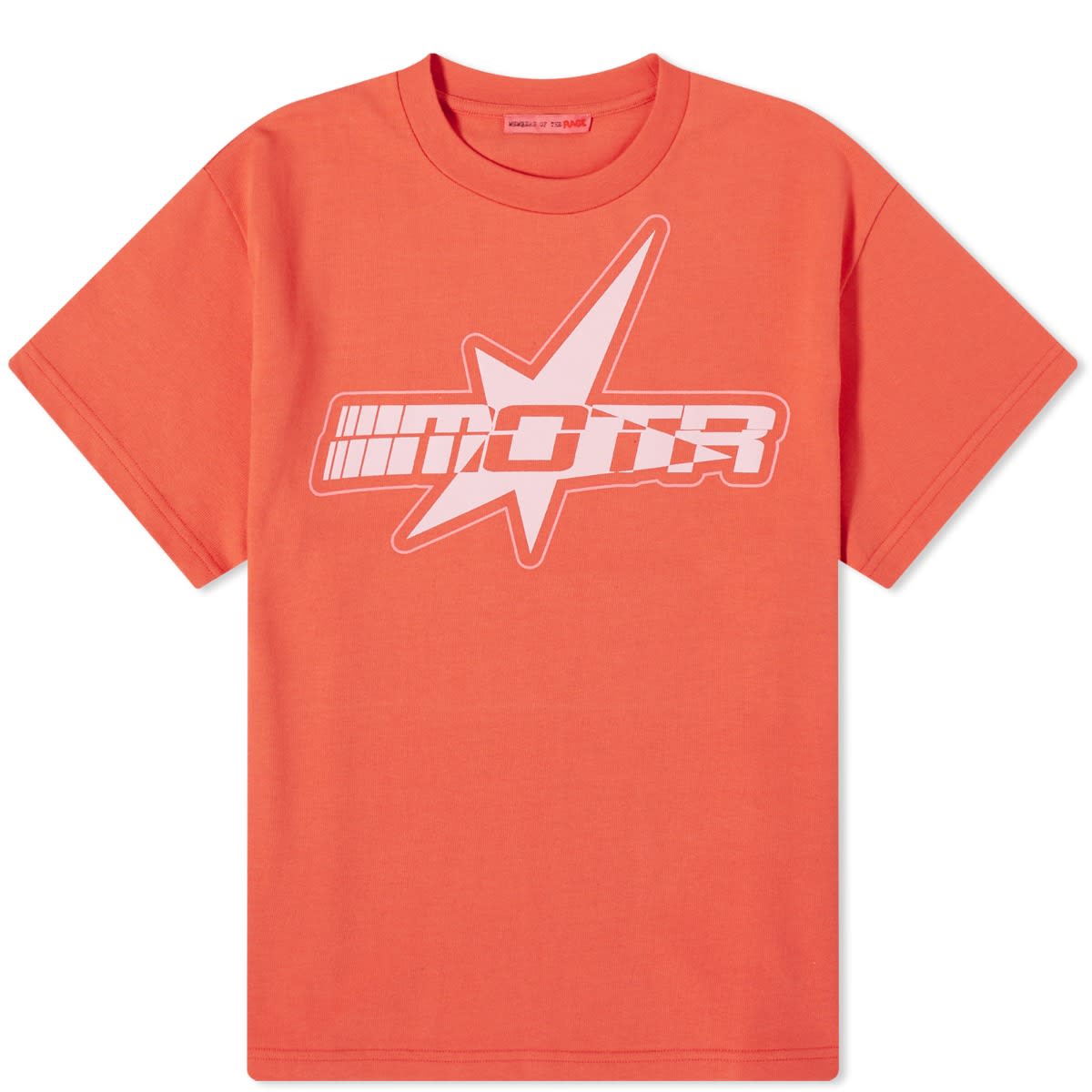 Members of the Rage Star Logo T-Shirt Infrared | END. (US)