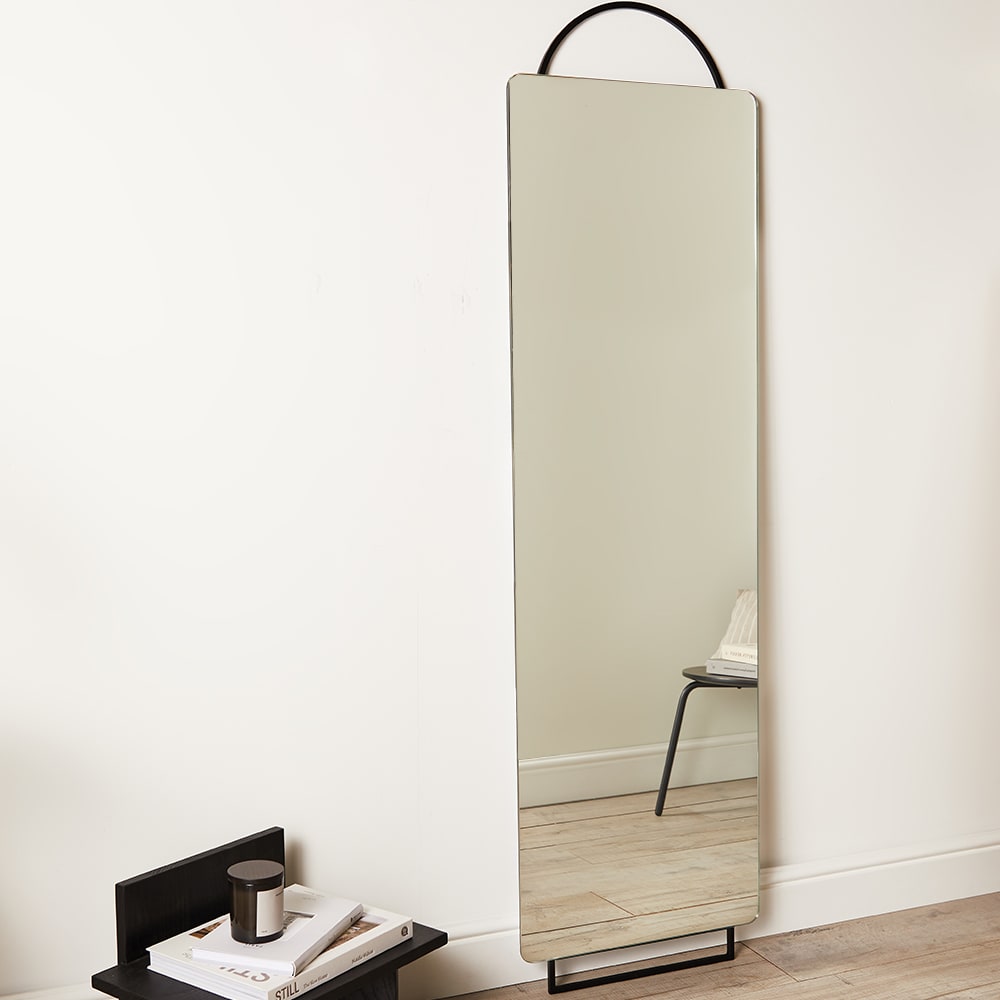 ferm LIVING Adorn Mirror - Full Size Black | END. (UK)