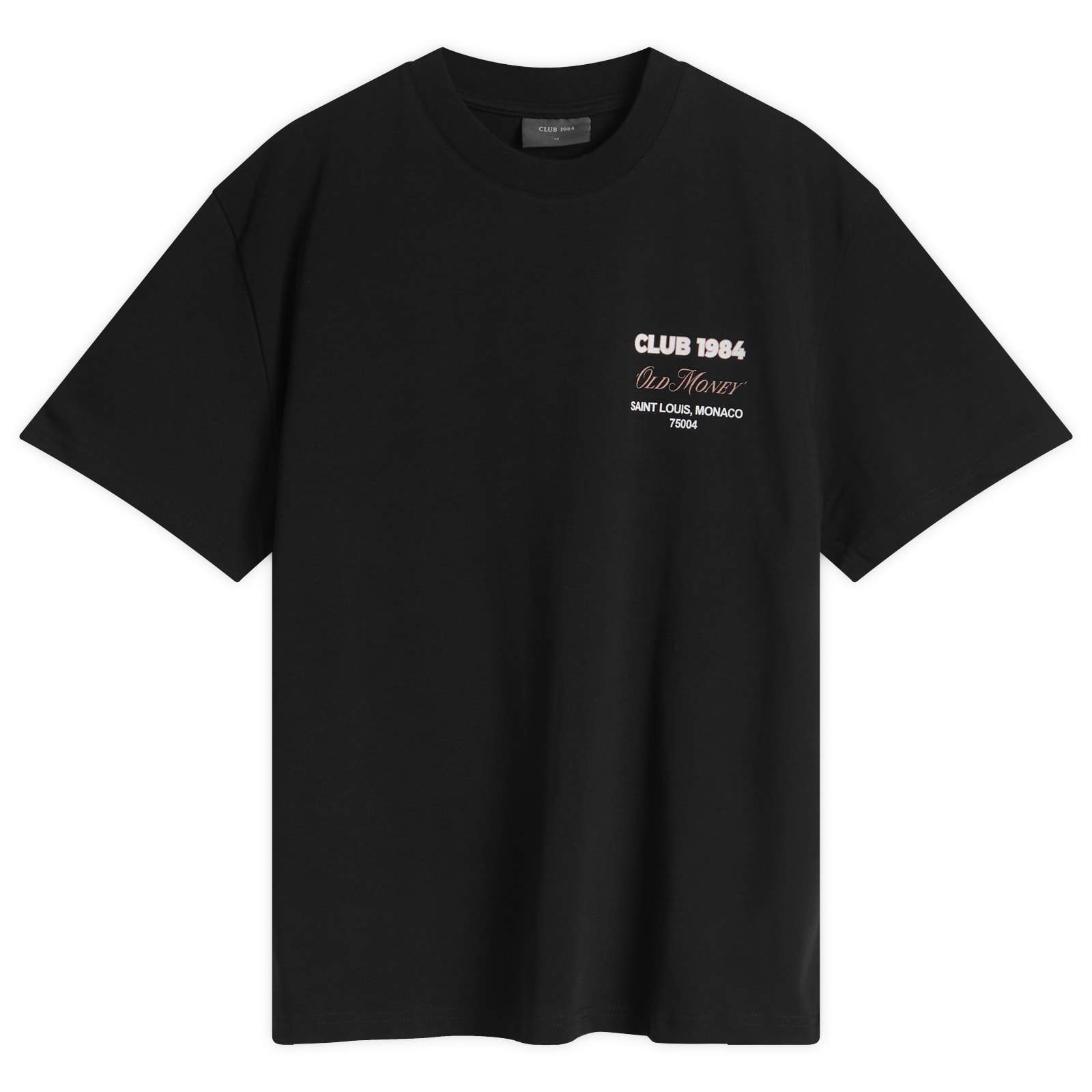 Club 1984 Old Money T-Shirt Black | END. (GB)