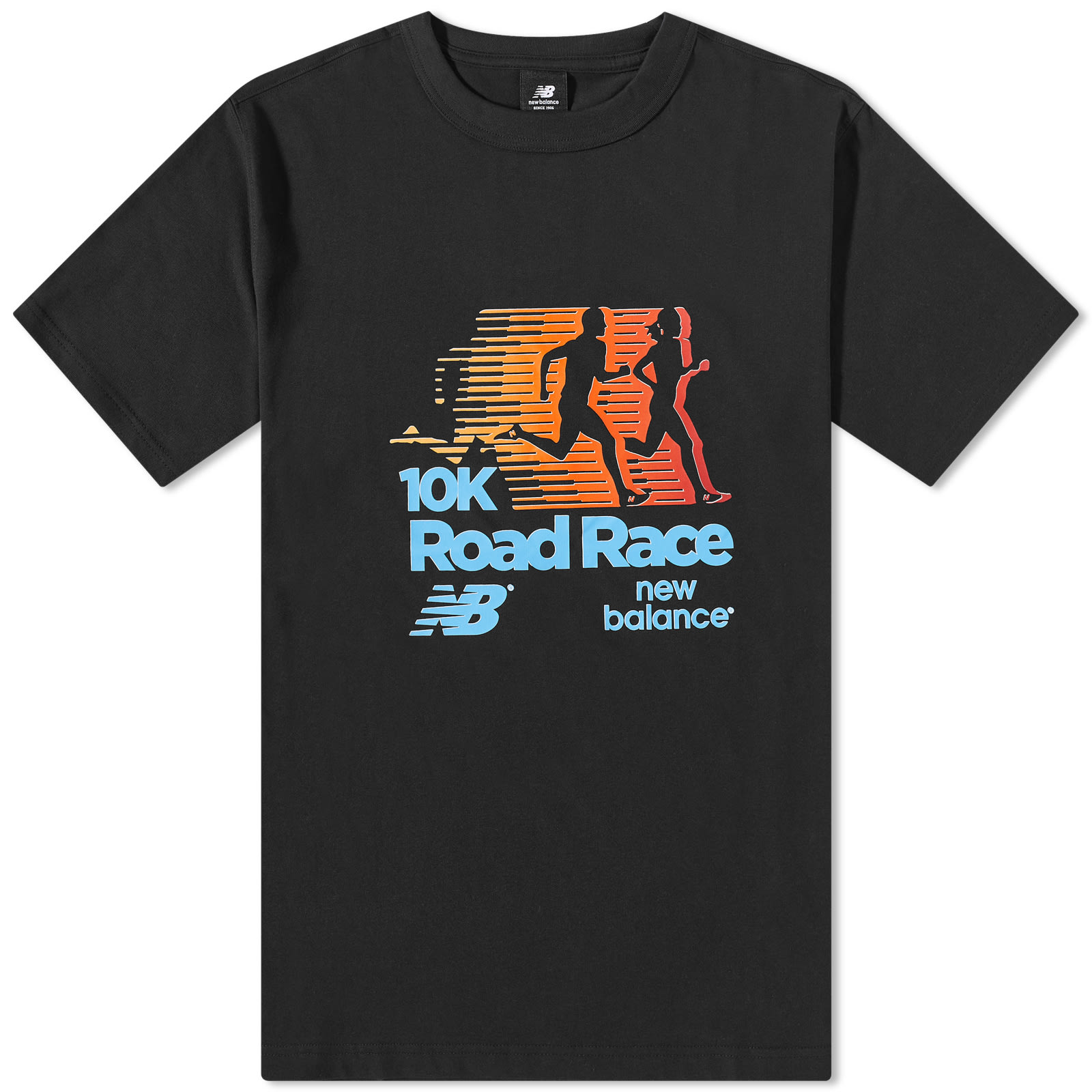 New Balance Road Race T-Shirt Black | END. (US)