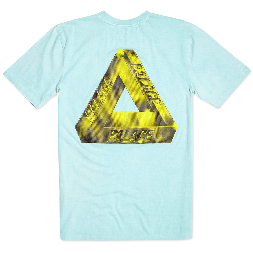 Palace Hyper Colour Pyramids Tee Aqua | END. (ES)