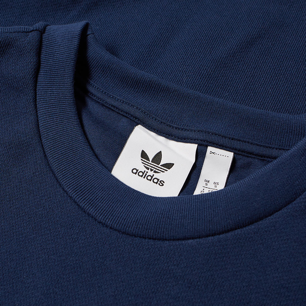 Adidas Outline Crew Sweat Collegiate Navy | END. (US)