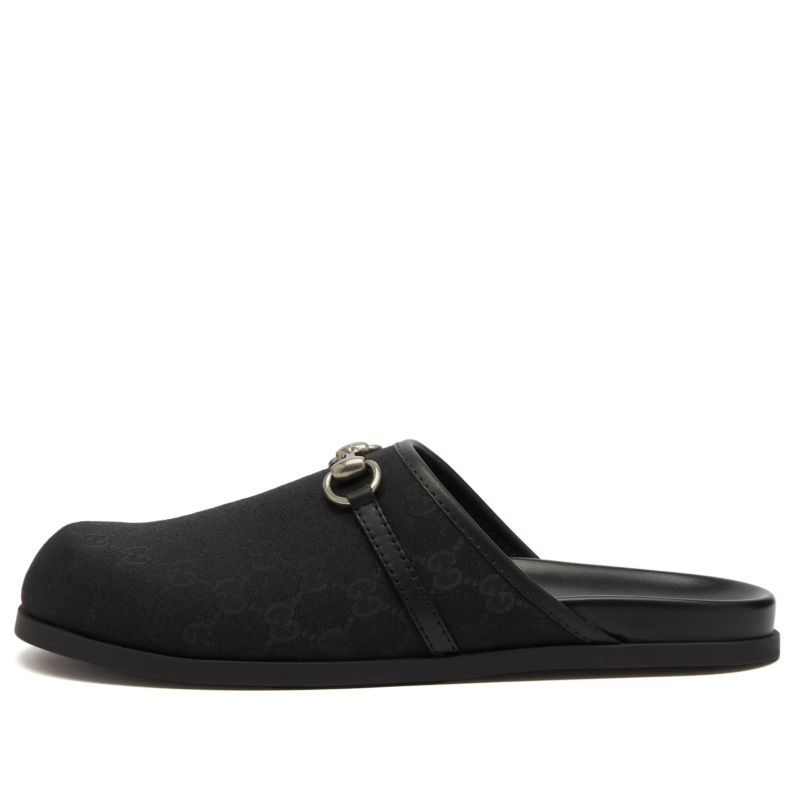 Gucci Rhain GG Monogram Clog Black | END. (US)