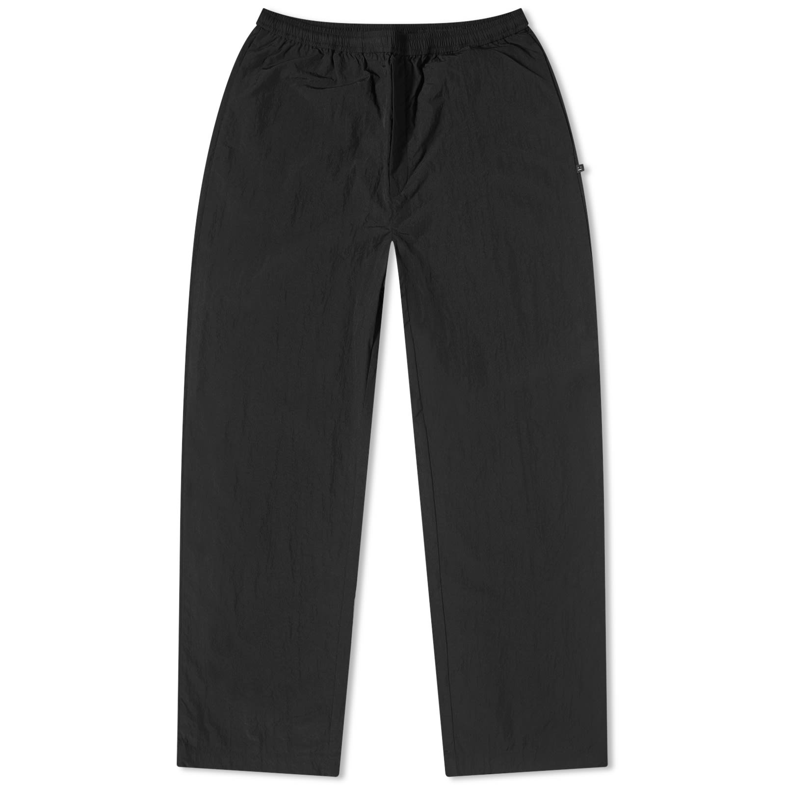 Acne Studios Pichele Textured Nylon Face Pant Black | END. (US)