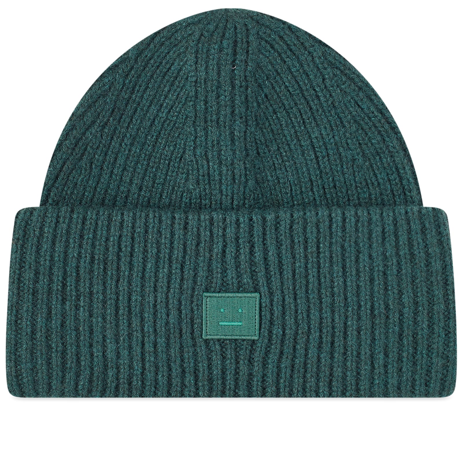 Acne Studios Pana Face Beanie Bottle Green | END. (US)