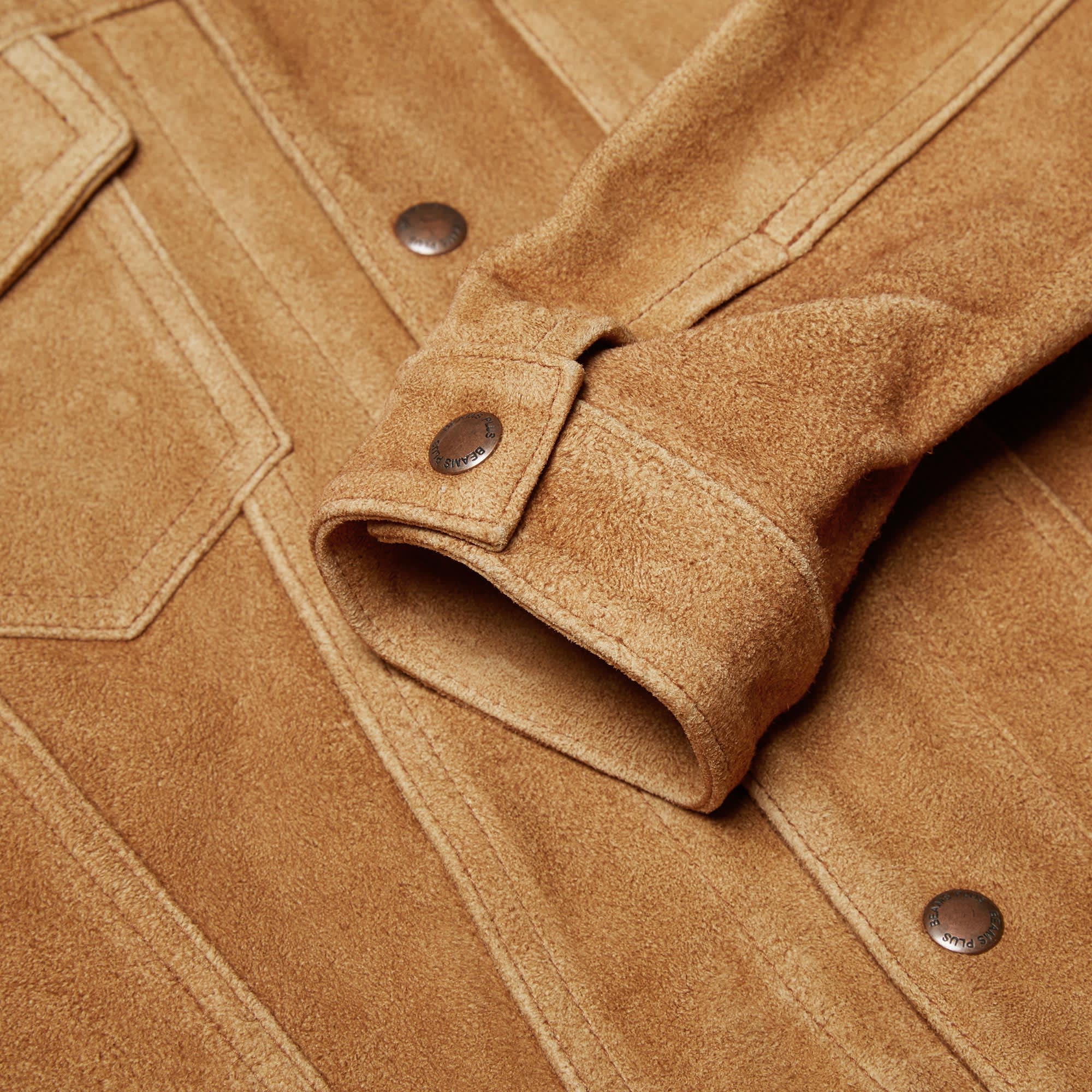 Beams Plus 3rd Goat Jacket Light Brown | END. (UK)