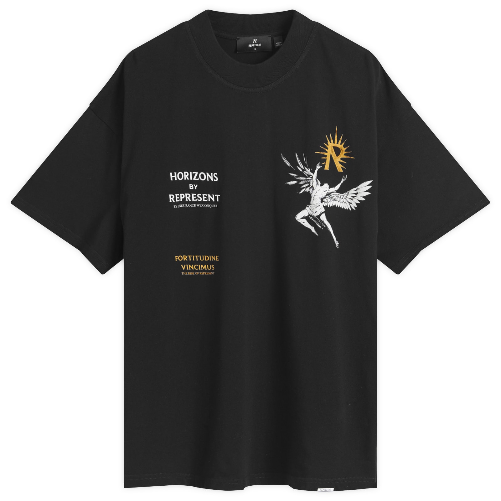 Represent Icarus T-Shirt Jet Black | END. (AR)