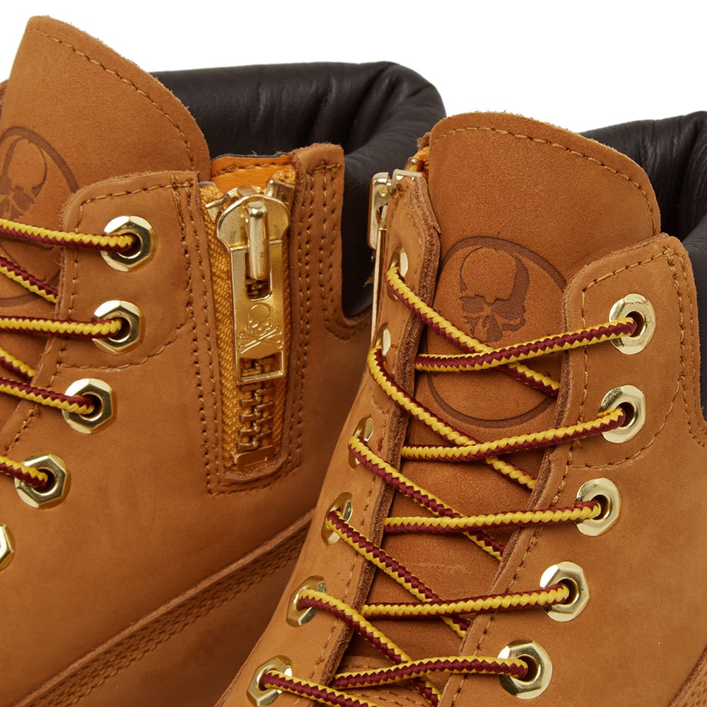 Timberland x MASTERMIND WORLD Premium 5 Inch Zip Boot Wheat | END.