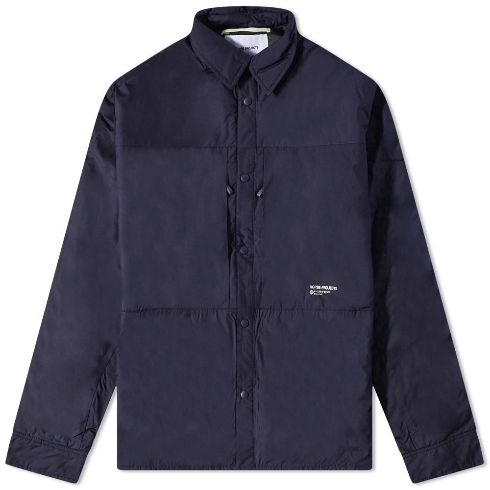 Norse Projects Jens Light Pertex Quantum Jacket Dark Navy | END. (GB)