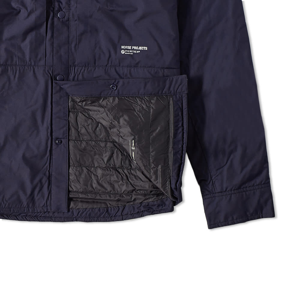 Norse Projects Jens Light Pertex Quantum Jacket Dark Navy | END. (NL)