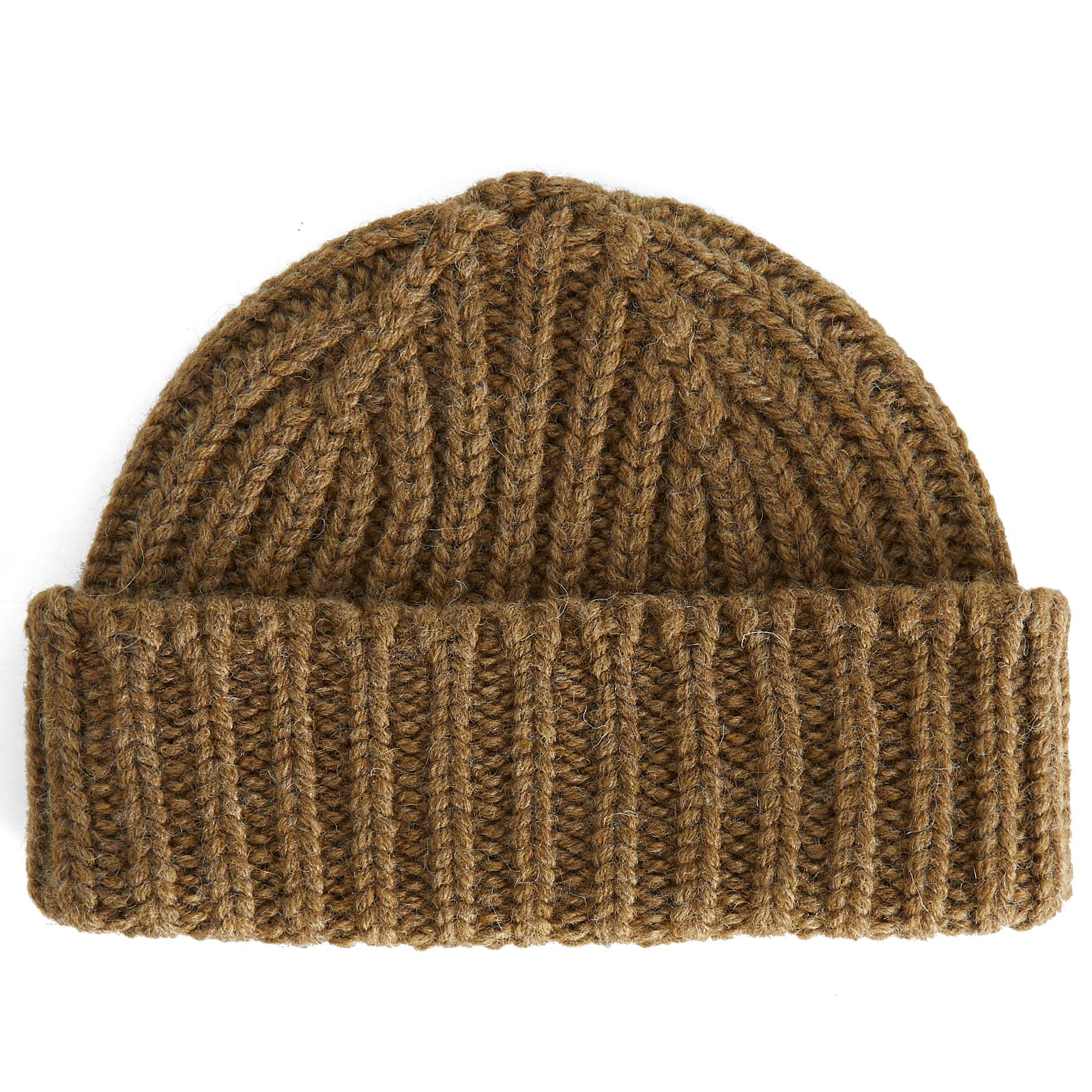 MHL by Margaret Howell Chunky Rib Hat Olive | END. (AR)