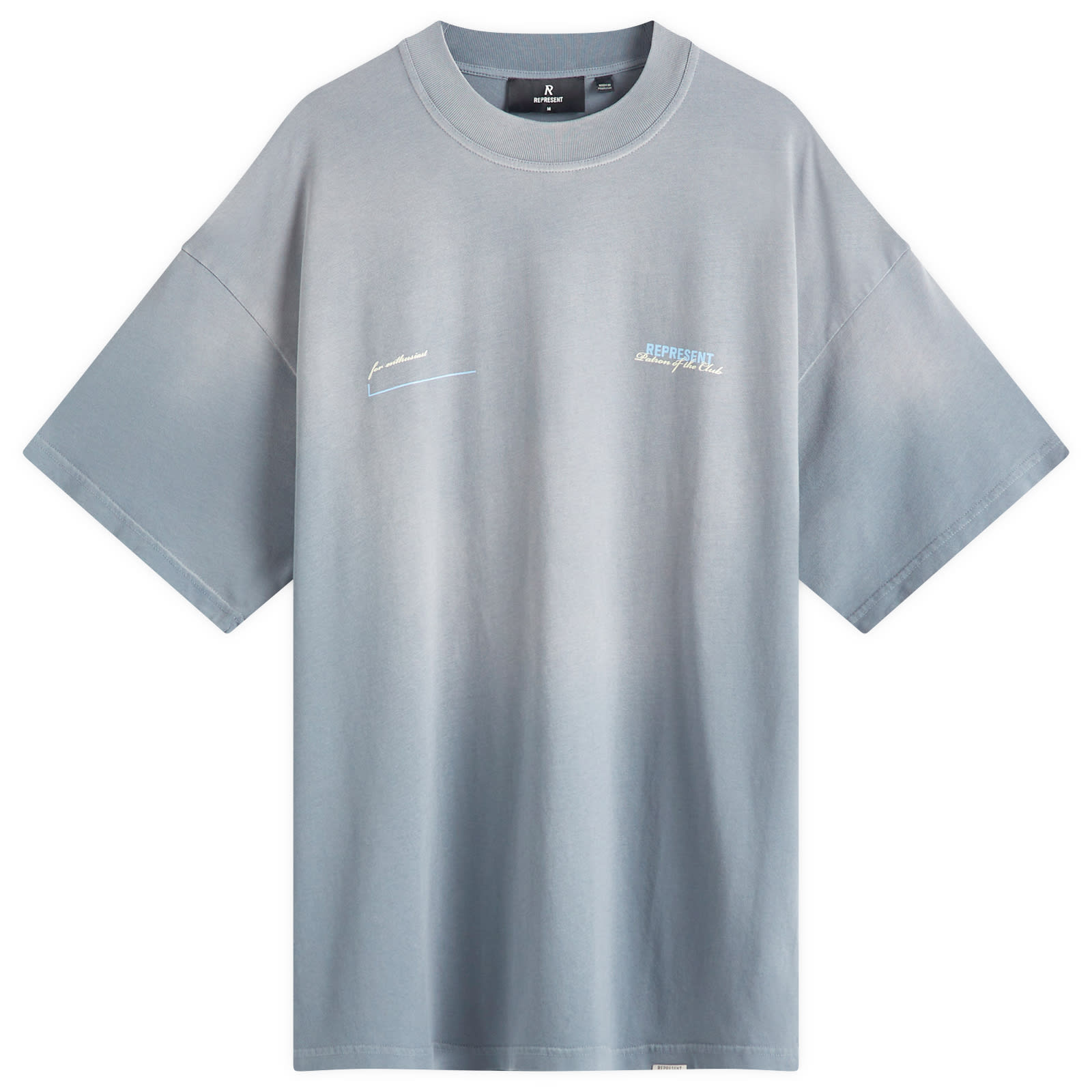 Represent Patron Of The Club T-Shirt Washed Grey | END. (JP)