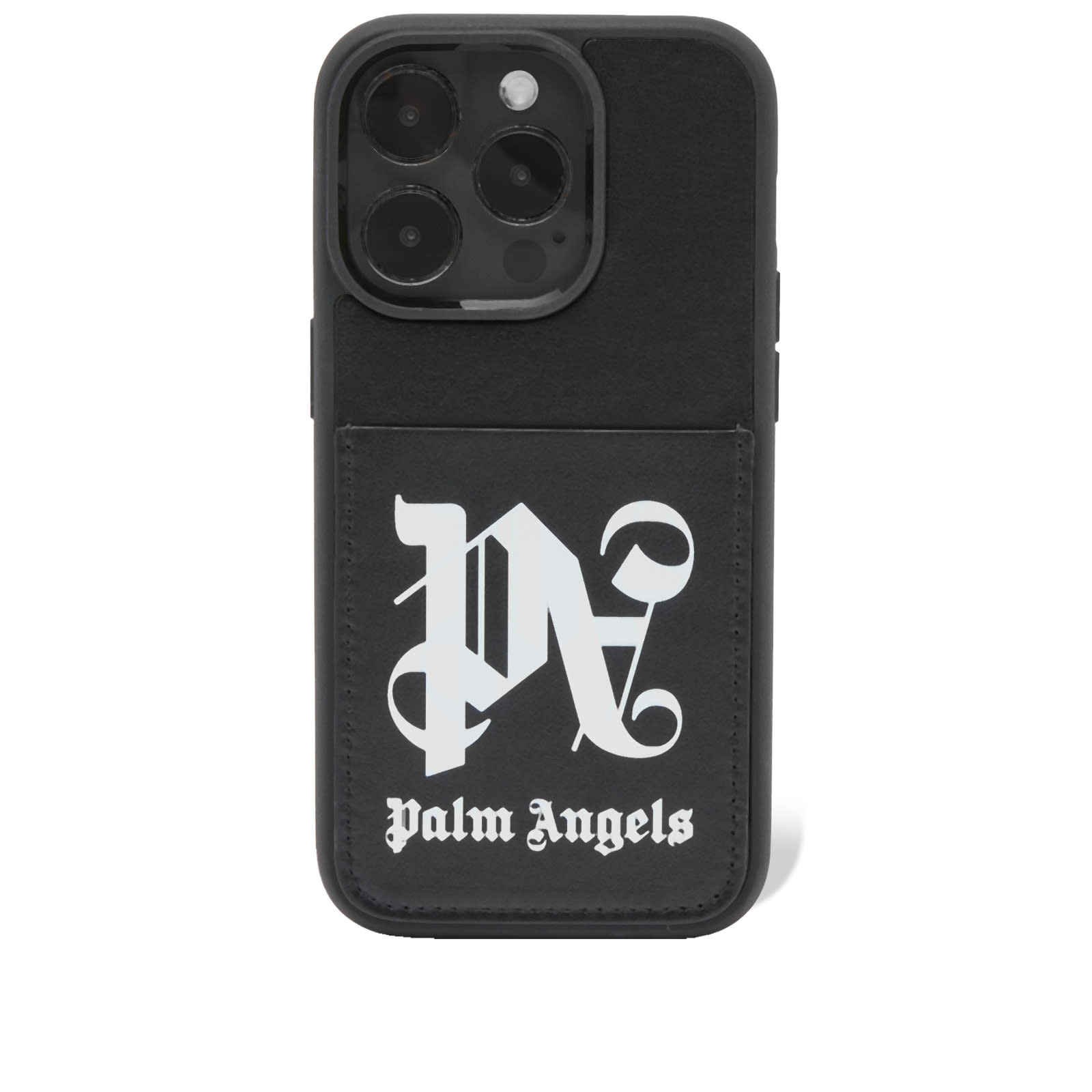 Palm Angels Monogram 14 Pro iPhone Case Black | END. (HK)