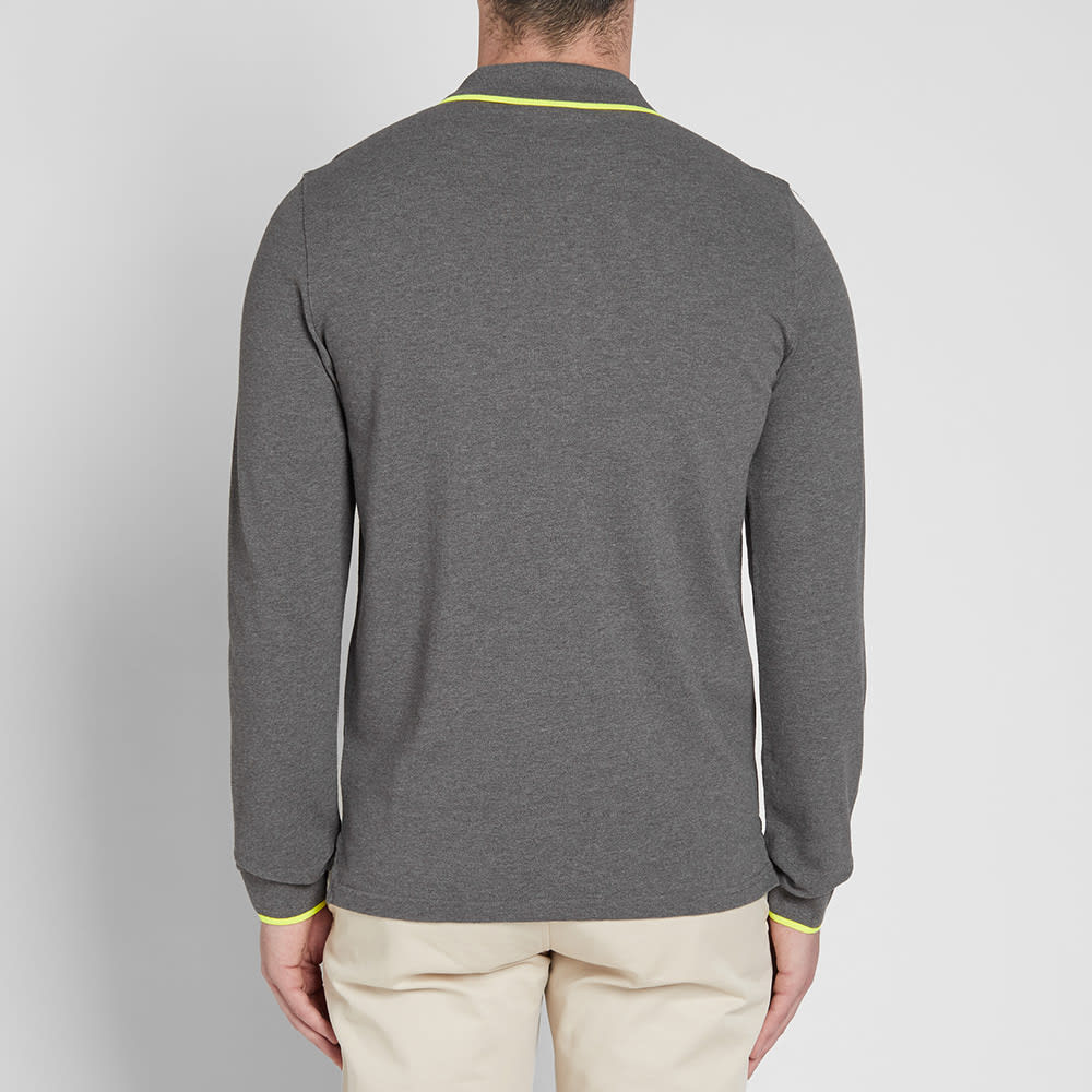Kenzo Long Sleeve Tiger Polo Anthracite | END. (US)