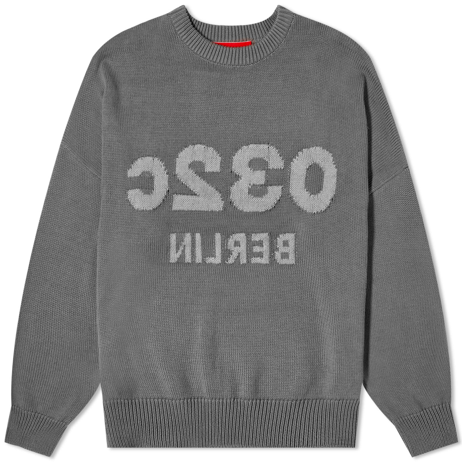 032c Selfie Pullover Sweat Grey | END. (GB)