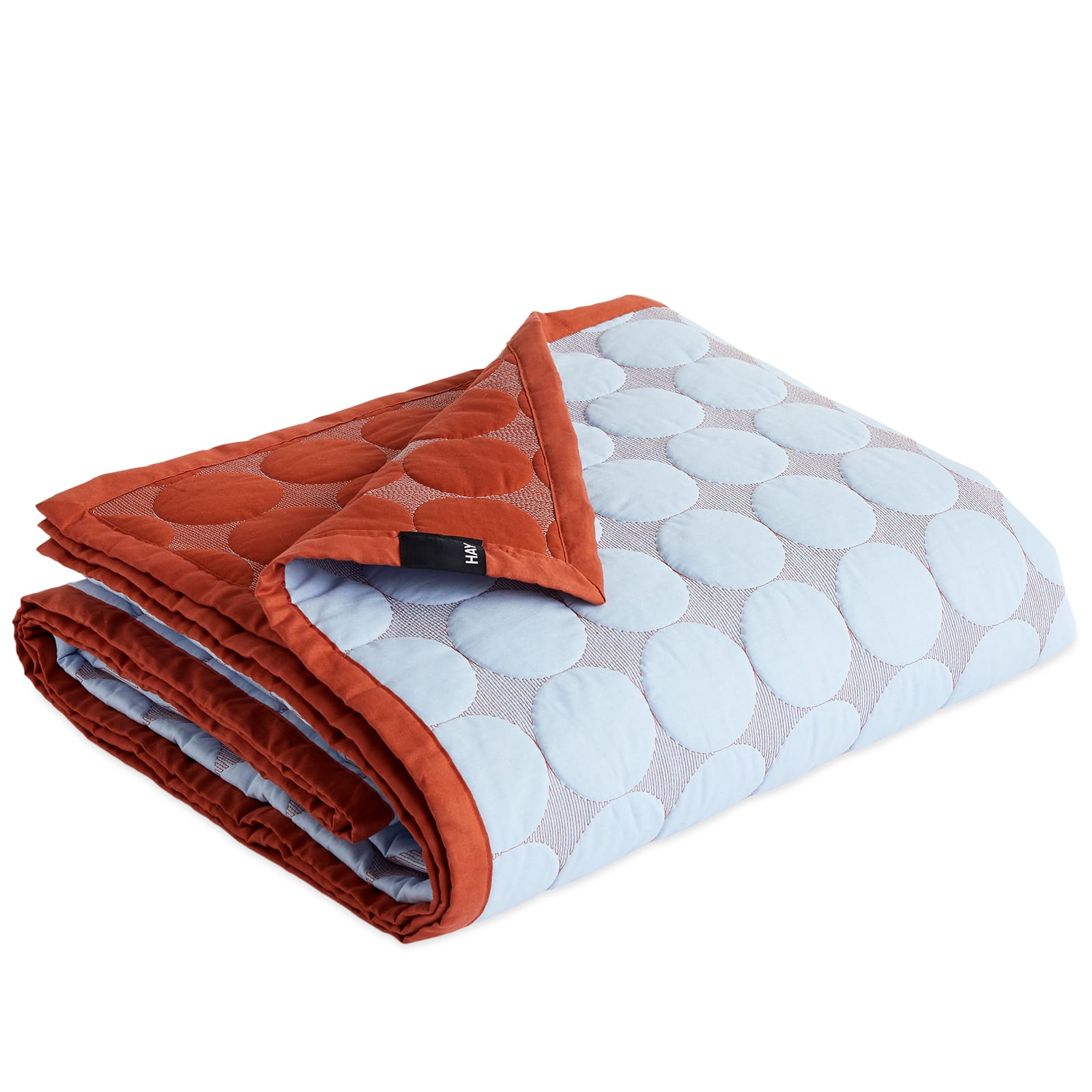 HAY Mega Dot Quilt - 260x260cm Light Blue | END. (US)
